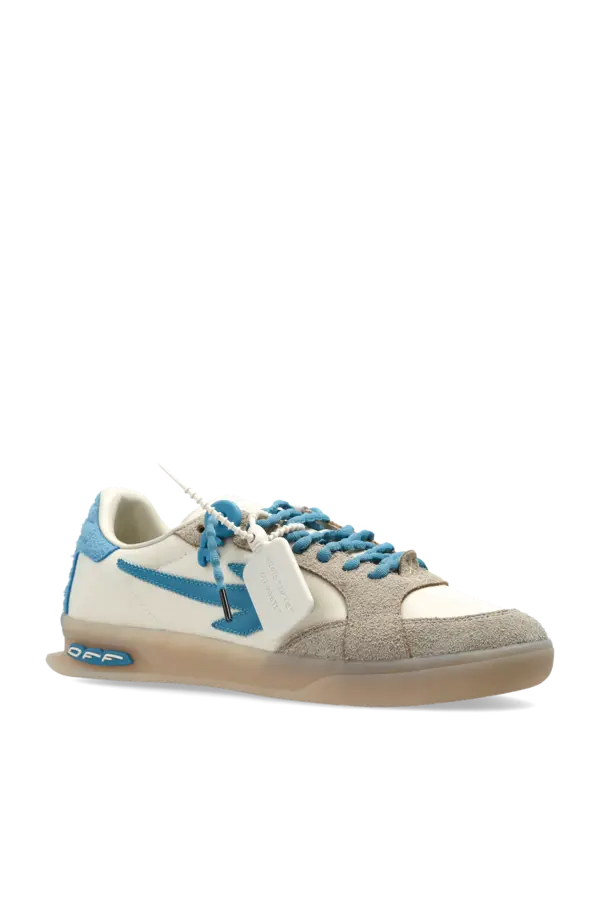 Off-White End Of Play" Sports Shoes - Beige