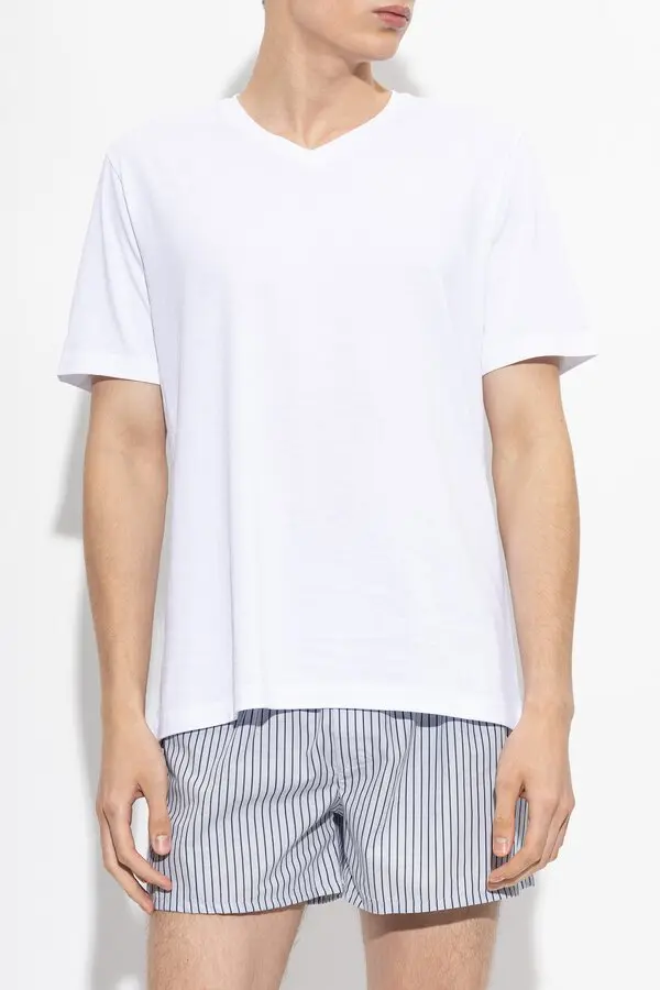 Hanro Lingerie T-shirt With V-neckline