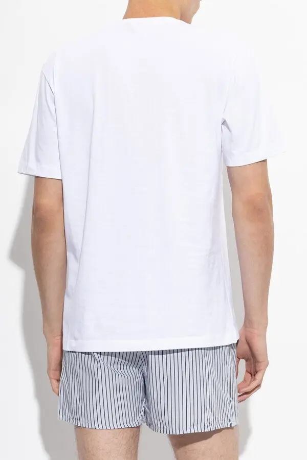 Hanro Lingerie T-shirt With V-neckline