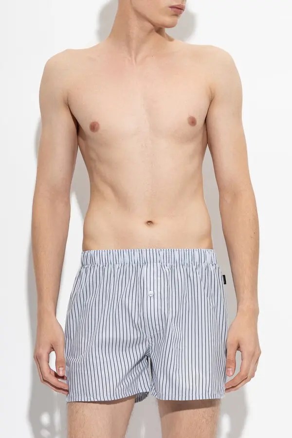 Hanro Cotton Striped Boxers