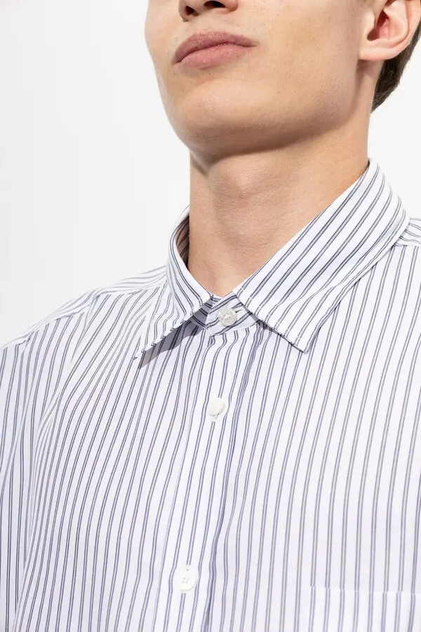 Acne Studios Oversize' Shirt With Pocket - White