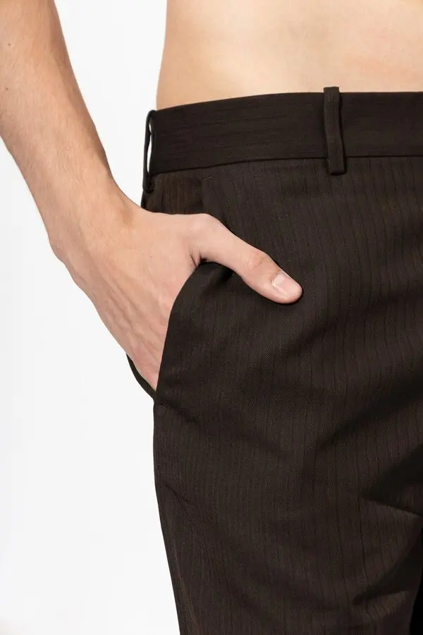 Acne Studios Striped Pattern Trousers