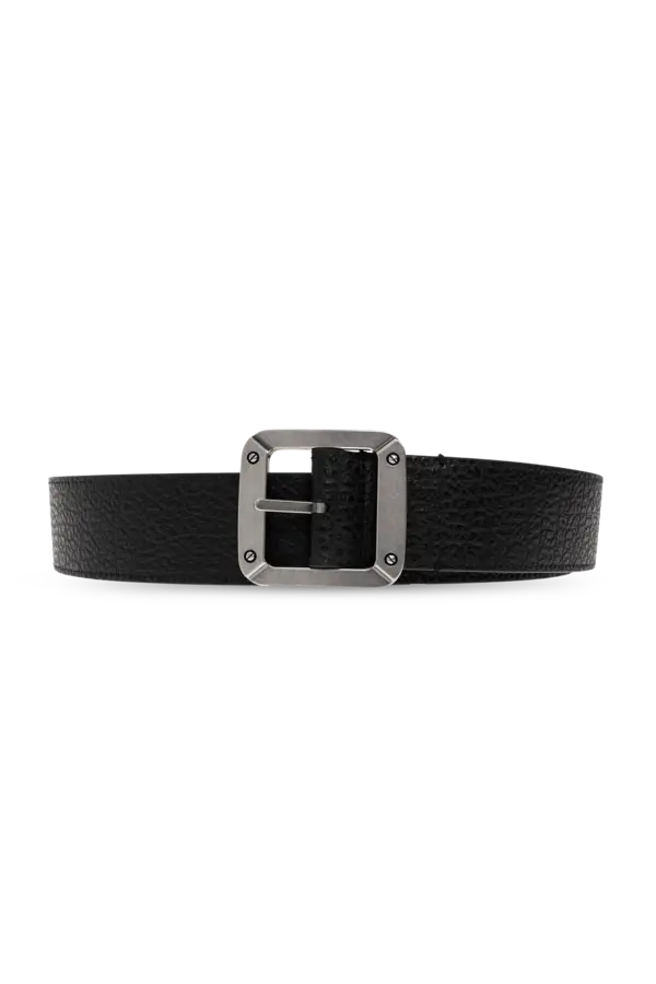 Acne Studios Leather Belt - Black