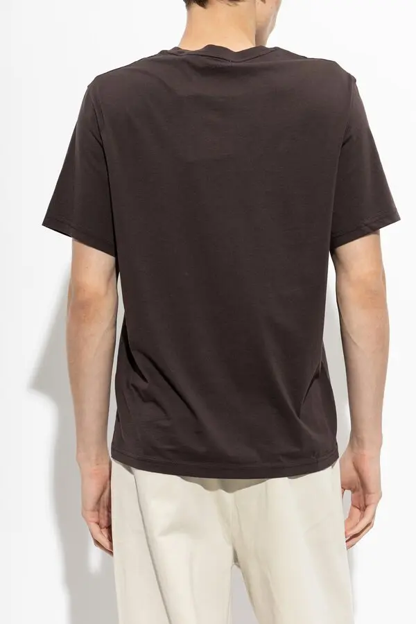 FRAME Cotton T-shirt With Crew Neck
