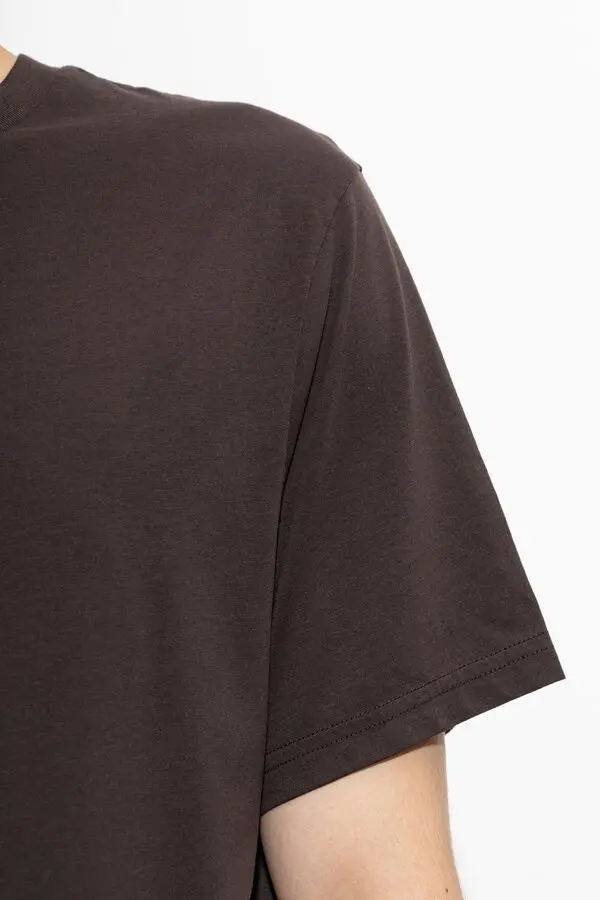 FRAME Cotton T-shirt With Crew Neck