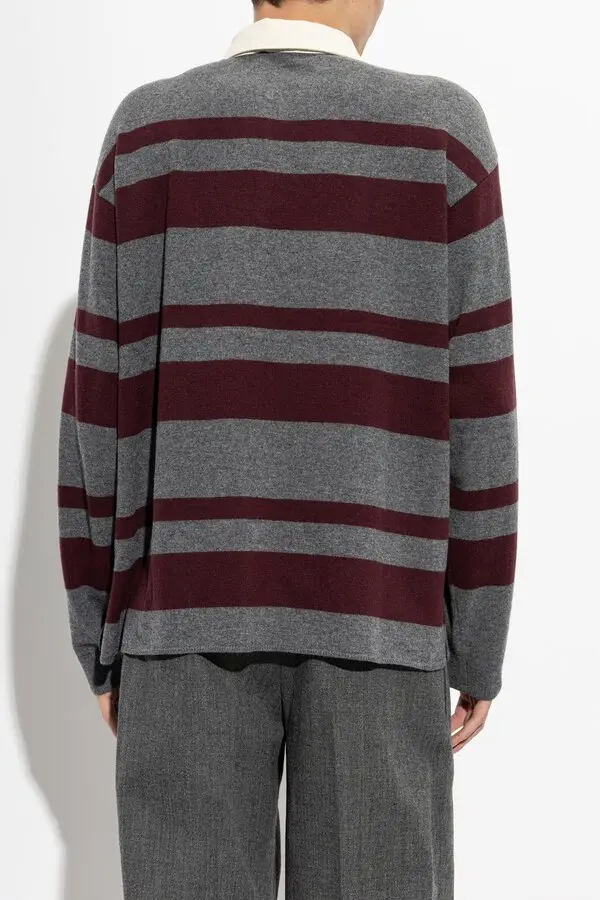 FRAME Wool Long Sleeve Polo
