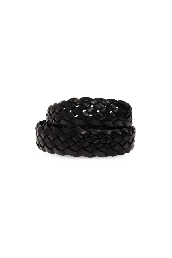 AMI Paris Leather Belt