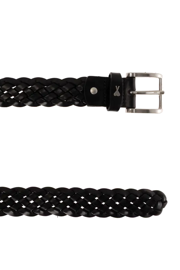 AMI Paris Leather Belt