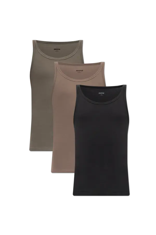 SKIMS Three-pack Of Tops