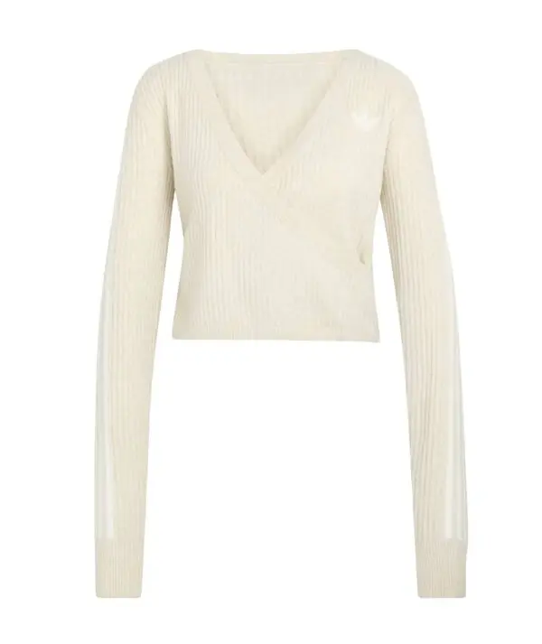 Adidas Originals Jennie Knitted Wrap Around Cardigan - Bliss