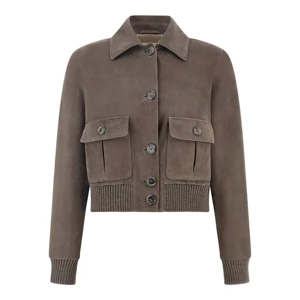 Paul & Shark Aqualeather Suede Jacket
