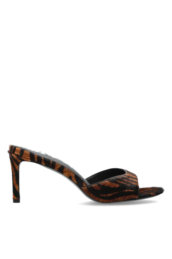 BLACK SUEDE STUDIO Heeled Mules ‘freddy 65 - Brown