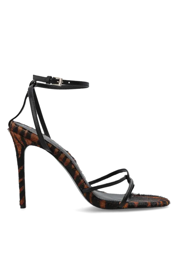 BLACK SUEDE STUDIO Heeled Sandals ‘miley 100 - Brown