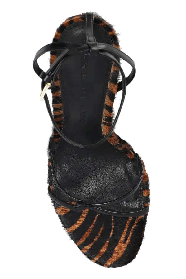 BLACK SUEDE STUDIO Heeled Sandals ‘miley 100