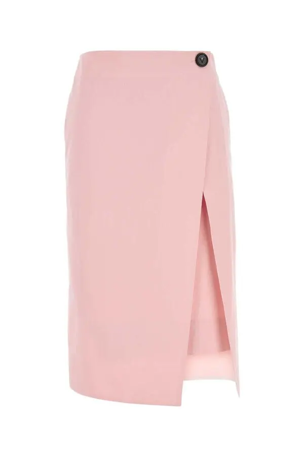 Bottega Veneta Twill Skirt - Pink