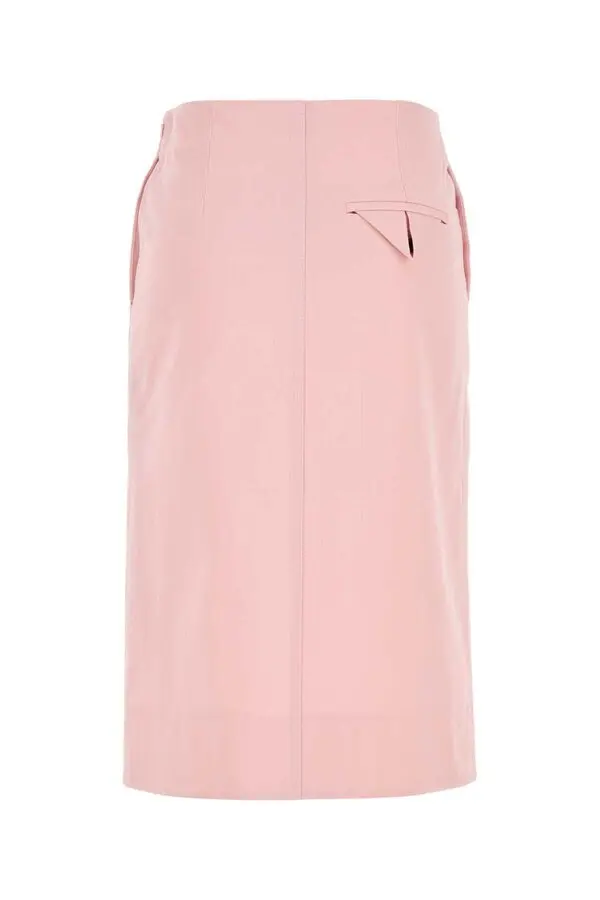 Bottega Veneta Twill Skirt