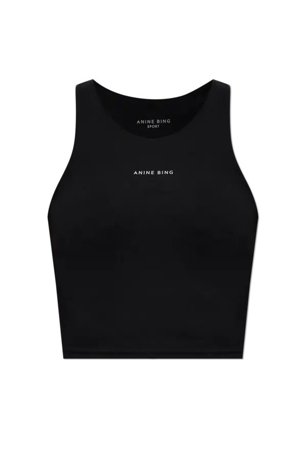 ANINE BING Elina’ Training Top - Black