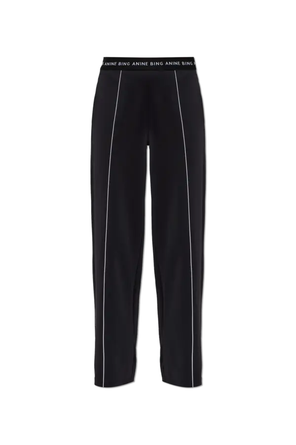 ANINE BING Sari’ Trousers - Black