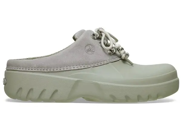 CROCS Axle Suede Mule - Elephant