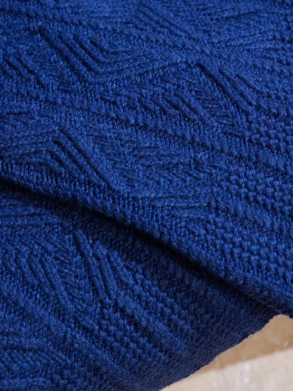 Inis Meáin Patented Aran Cashmere Blanket