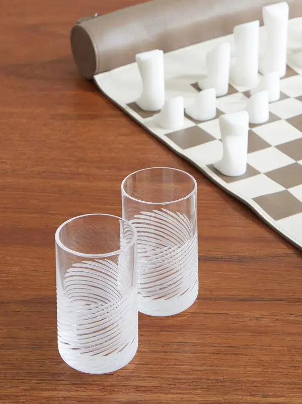 Brunello Cucinelli Set Of Two Whisky Glasses