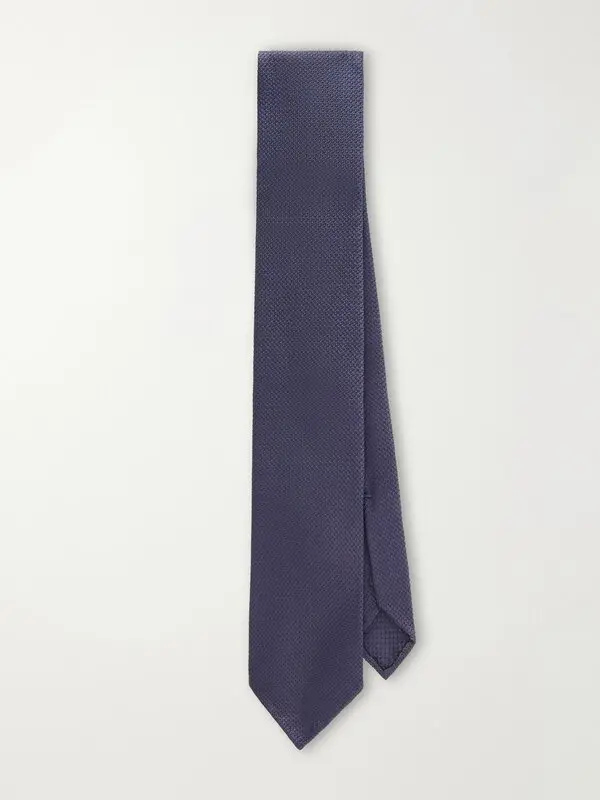 DE PETRILLO 8cm Silk-jacquard Tie