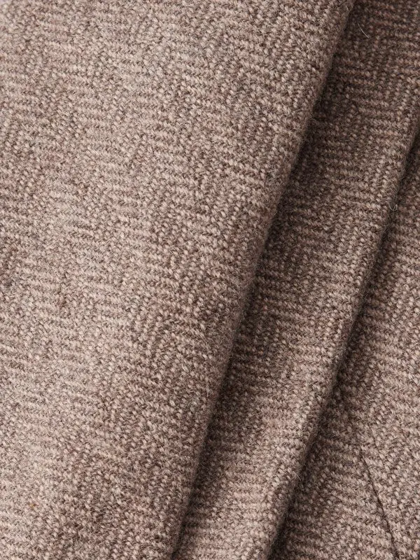 DE PETRILLO 8cm Striped Wool And Cashmere-blend Tie