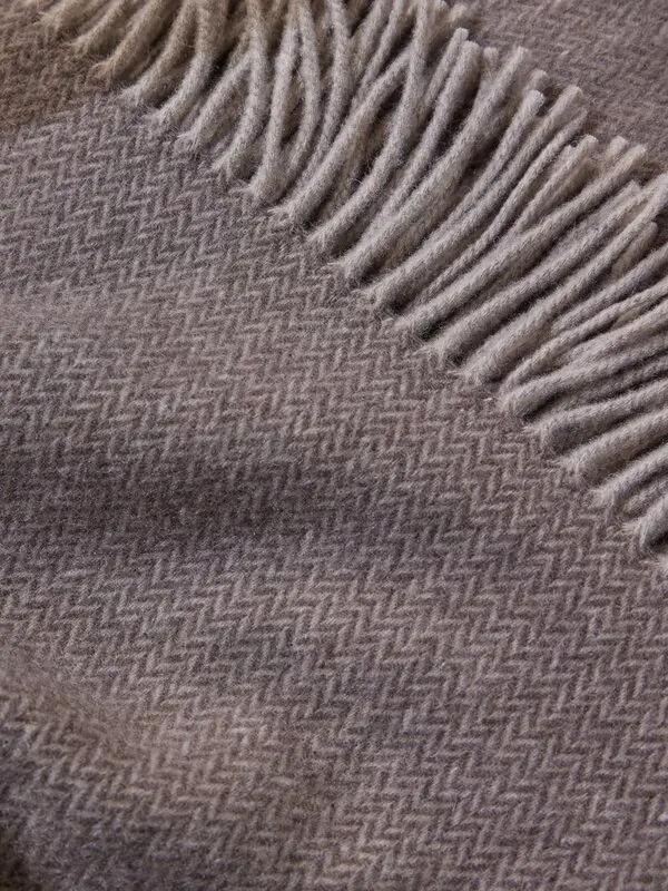 Ralph Lauren Jax Wool And Cashmere-blend Blanket
