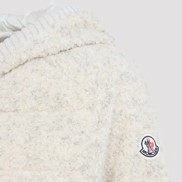 Moncler Zip Up Jacket - White