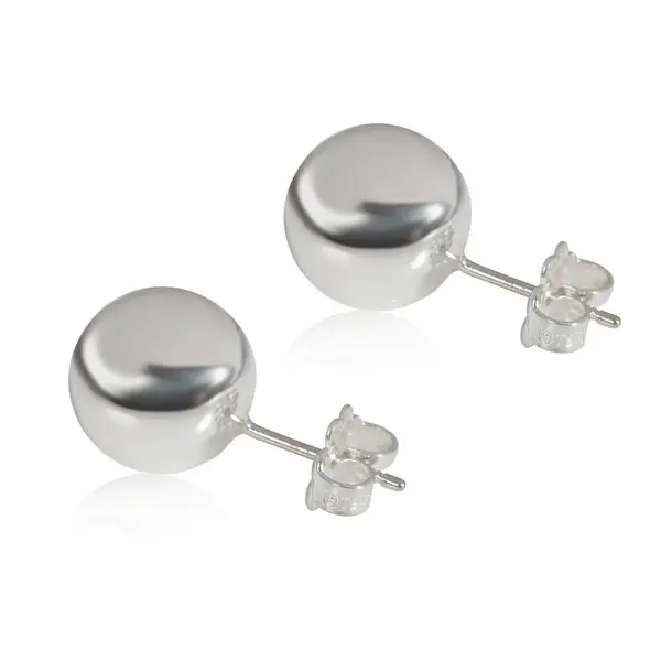 Tiffany & Co. Sterling Silver Hardwear Ball Earrings