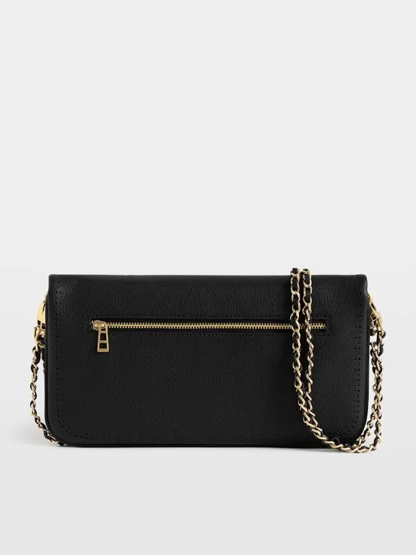 Zadig&Voltaire Rock Perforated Clutch - Black