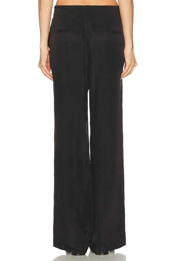 Helmut Lang Fluid Pant In Brown - Truffle