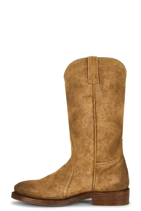 JIL SANDER Bruce Boot - Walnut