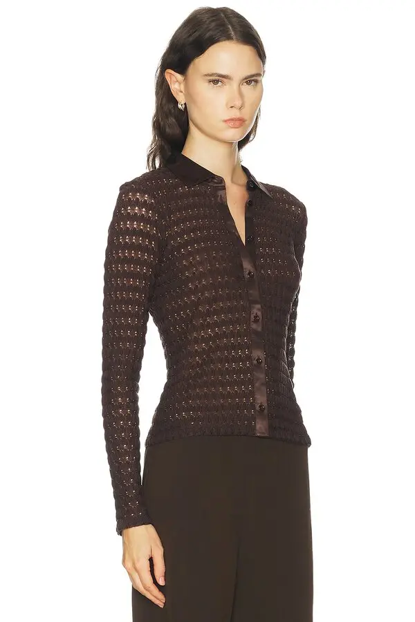 FRAME The Bubble Stitch Shirt