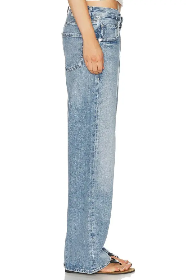 Citizens Of Humanity Lindz Easy Straight Jean In Blue - Cupid
