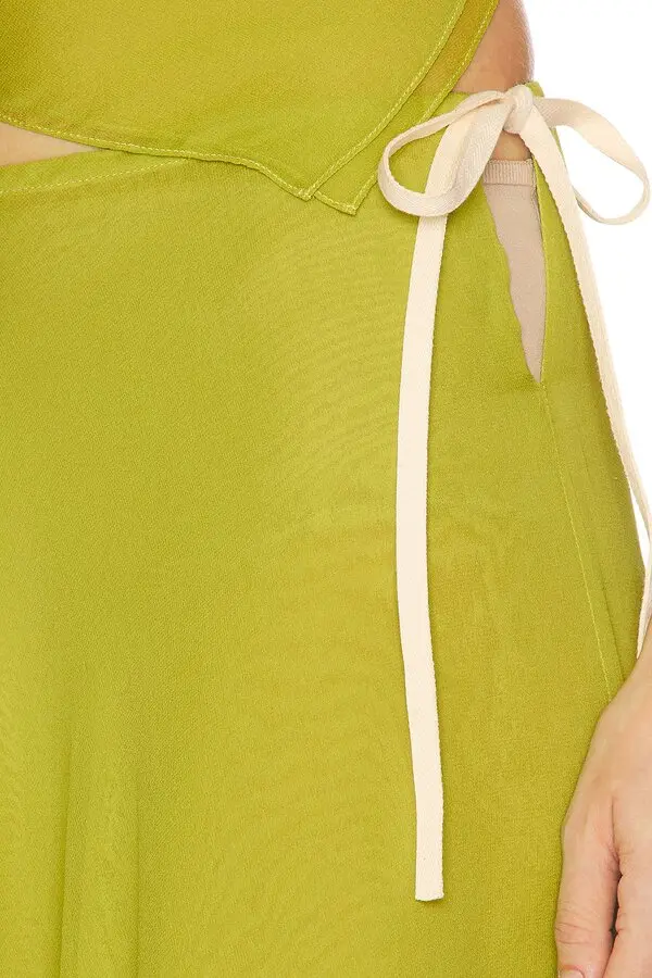 TAE PARK Flowy Chiffon Skirt