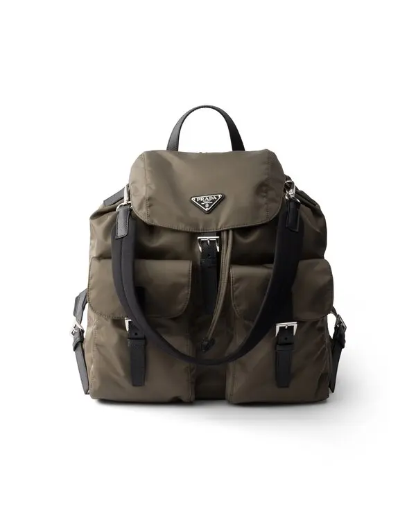 Prada Re-nylon Backpack - Grey