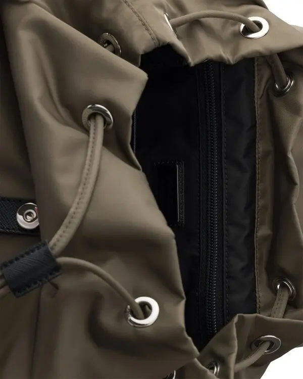 Prada Re-nylon Backpack - Grey