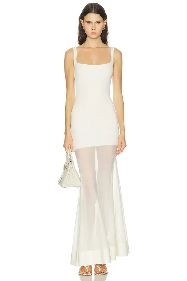 SEROYA Inga Dress In Cream