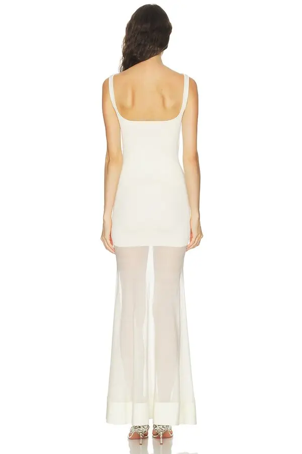 SEROYA Inga Dress In Cream