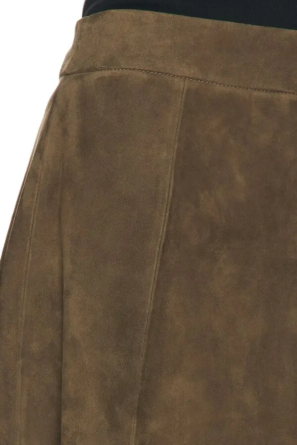 Jenni Kayne Suede Wolfe Skirt
