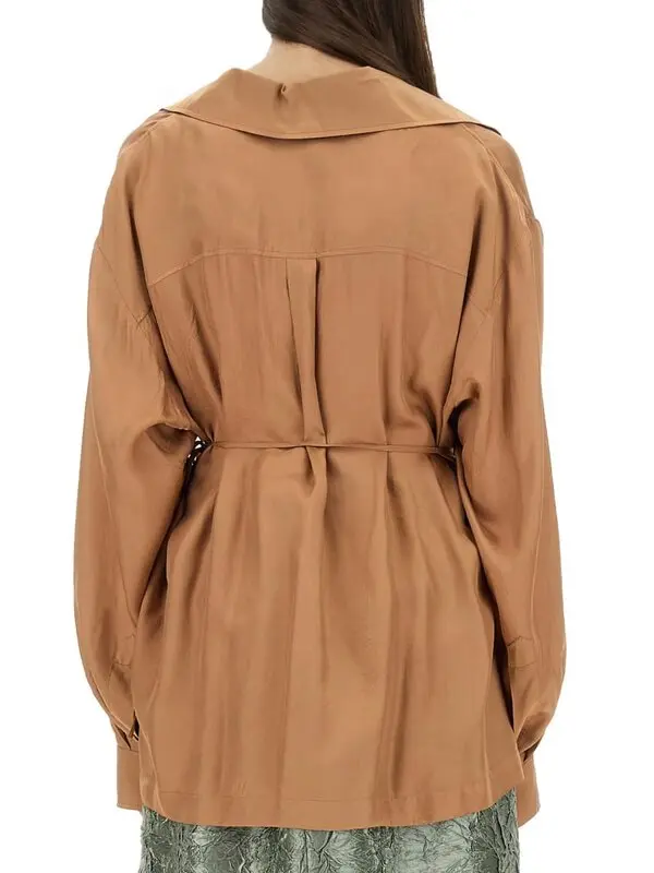 Dries Van Noten Asymmetrical Shirt - Cream