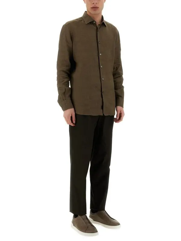 Zegna Pants With Pleat