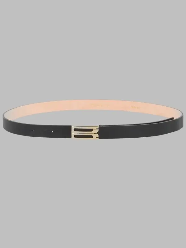 Victoria Beckham Jumbo Frame Belt - Black