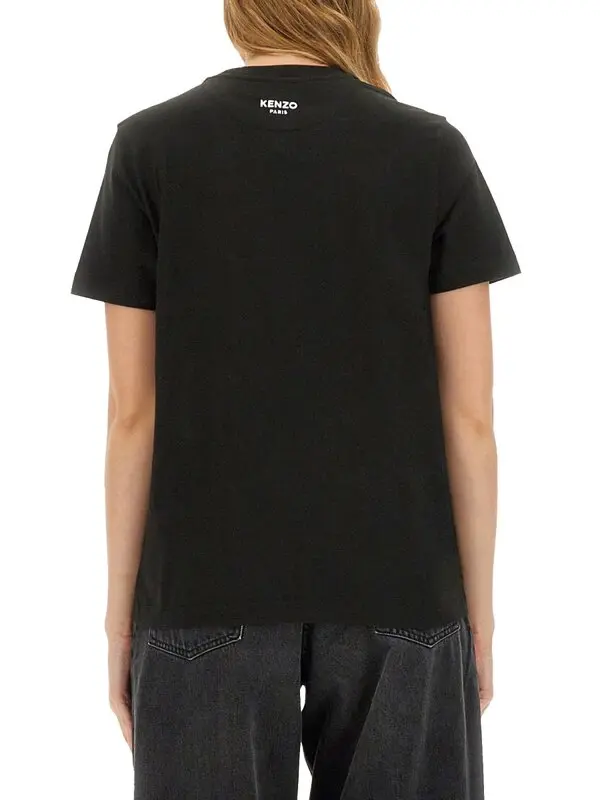 Kenzo Boke Flower Pin T-shirt - Black