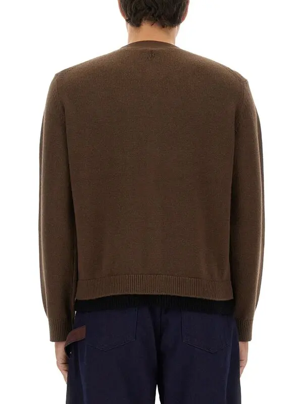 JW Anderson Contrasting Layered Cardigan