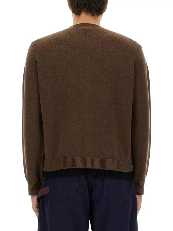 JW Anderson Contrasting Layered Cardigan