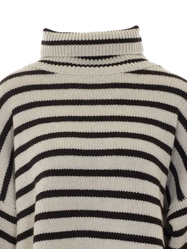 LISA YANG Zerlina Ashmere Turtle-neck Sweater - Multicolor