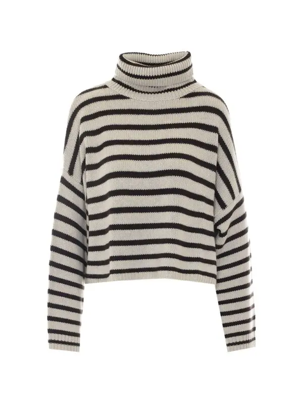 LISA YANG Zerlina Ashmere Turtle-neck Sweater - Multicolor