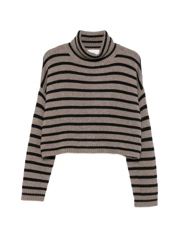 LISA YANG Zerlina Cashmere Turtle-neck Sweater - Multicolor